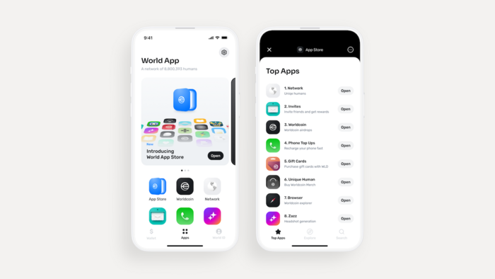 World and the iris scanning "prove you're human" Orb
