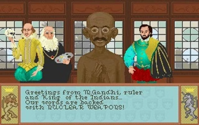 Nuclear Gandhi: A legend of explosive peacekeeping