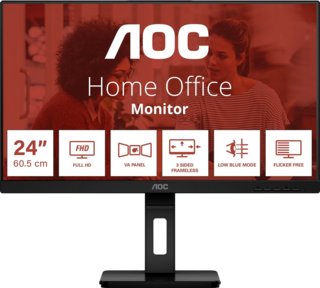 Análise de AOC 24E3QAF 24" | 68 características e destaques