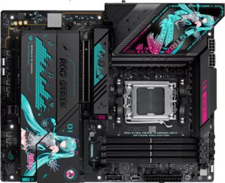 Asus ROG Strix X870E-H Gaming Wi-Fi7 Hatsune Miku Edition vs EVGA Z790 ...