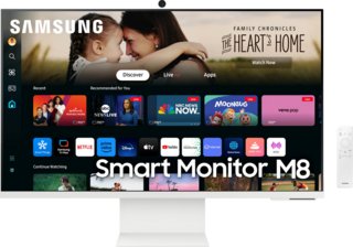 LG MyView Smart Monitor 32SR50F-W 32" vs Samsung Smart Monitor M8 M80D ...